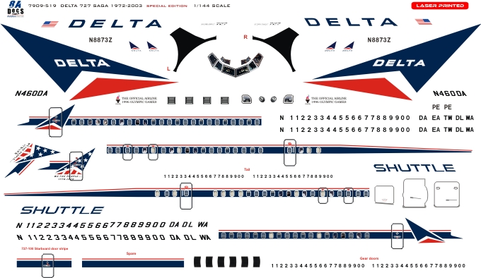 8aDecs.::.Decals Catalogue DELTA WIDGET SERIES 727